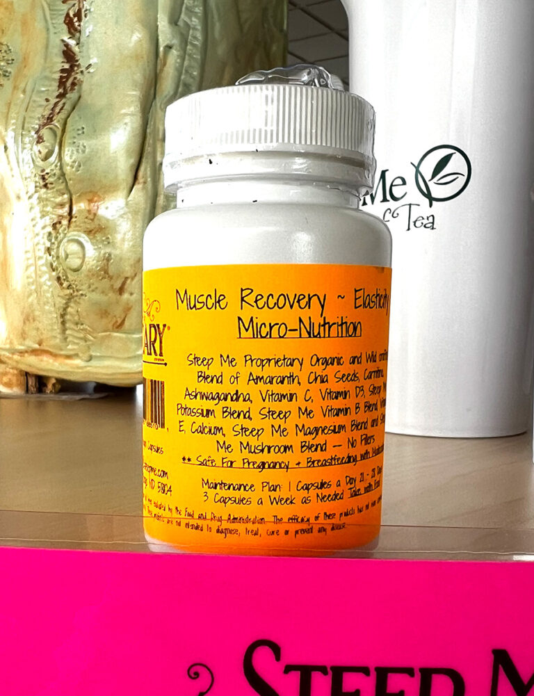 Muscle Recovery ~ Elasticity ~ Micro-Nutrition - Steep Me Tea Apothecary
